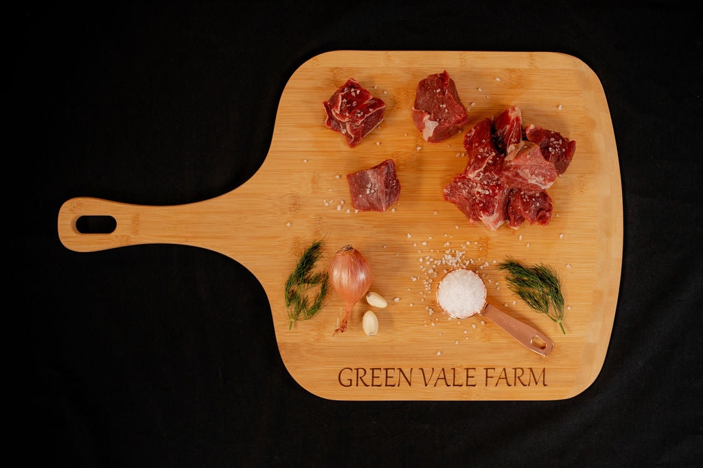 Beef Stew Meat – Green Vale Farm Creamery